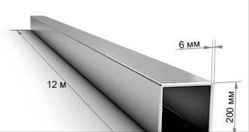 Труба стальная сечением 200мм
