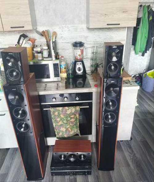 Jamo s606 5.0 и pioneer rx v371