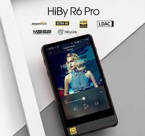 Hi-Res плеер Hiby R6 Pro. Новый