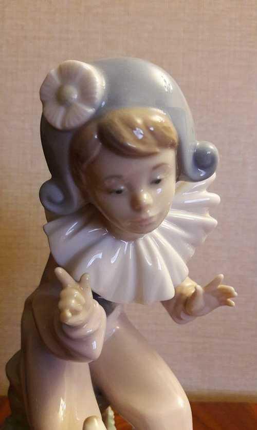 Lladro Статуэтка Клоун с собачкой