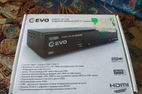 Цифровой эфирный HD ресивер evot2 101 HD (DVB-T2)
