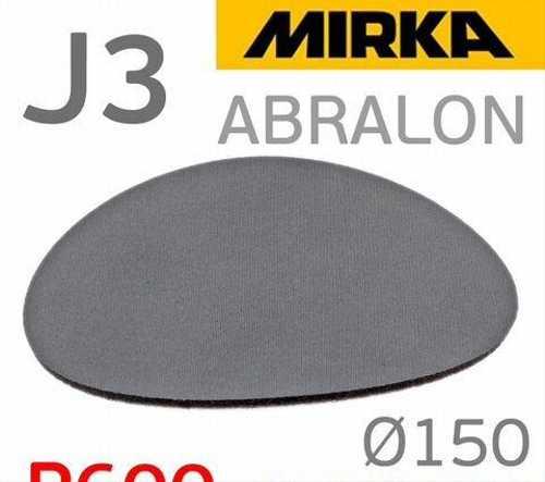 Круг на поролоне ф150 Mirka Abralon J3 (Р600)