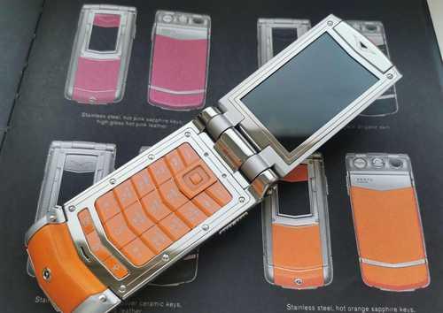 Vertu Ayxta F Hot Orange Sapphire Keys Special Edi