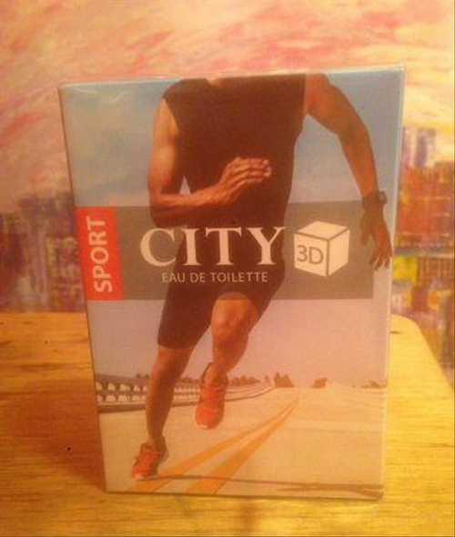 Парфюм "City 3D Sport" мужской
