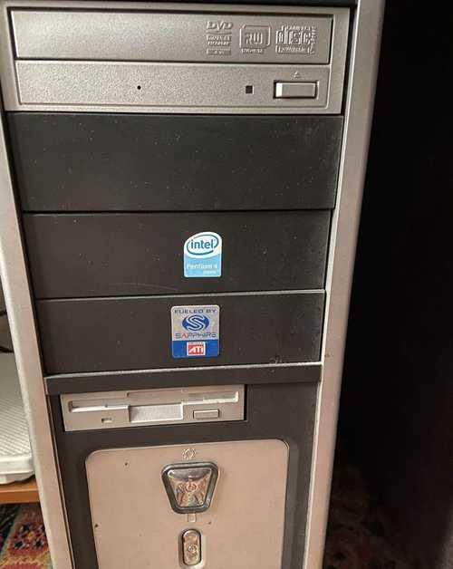Продаю компьютер: Intel i915G, radeon X550
