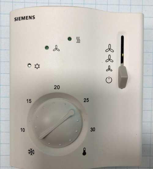 Контроллер комнатной температуры RCC30 Siemens