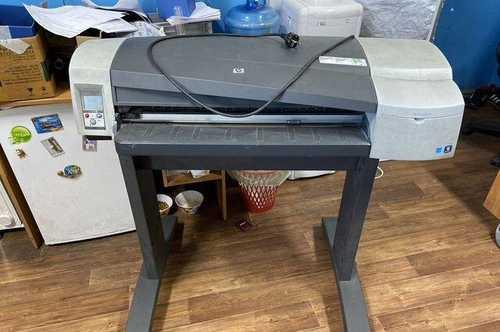 Подключение плоттера hp designjet 500