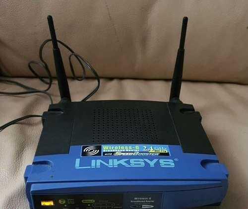 Wi-Fi роутер маршрутизатор Linksys WRT54GS