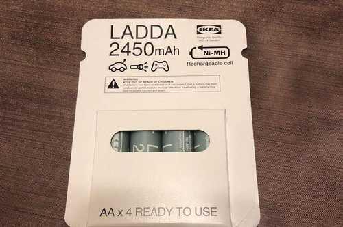 Батарейки) аккумуляторы ladda 2450 mAh