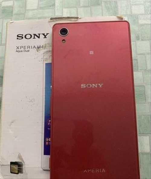 Телефон Sony М4 Aqua Dual