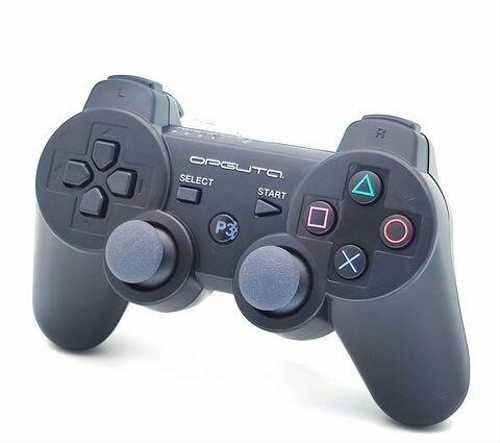Черный геймпад игровой (Bluetooth) для PS3