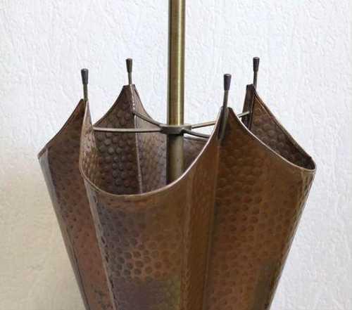 Зонтовница подставка зонт медь латунь бронза 85см