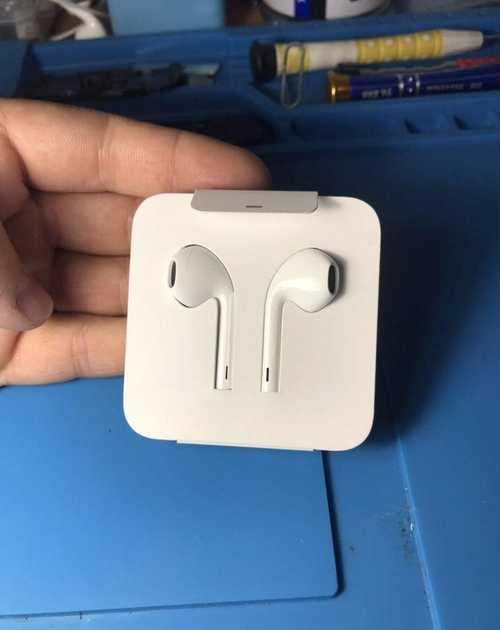 Наушники EarPods с переходником 3,5 lighting