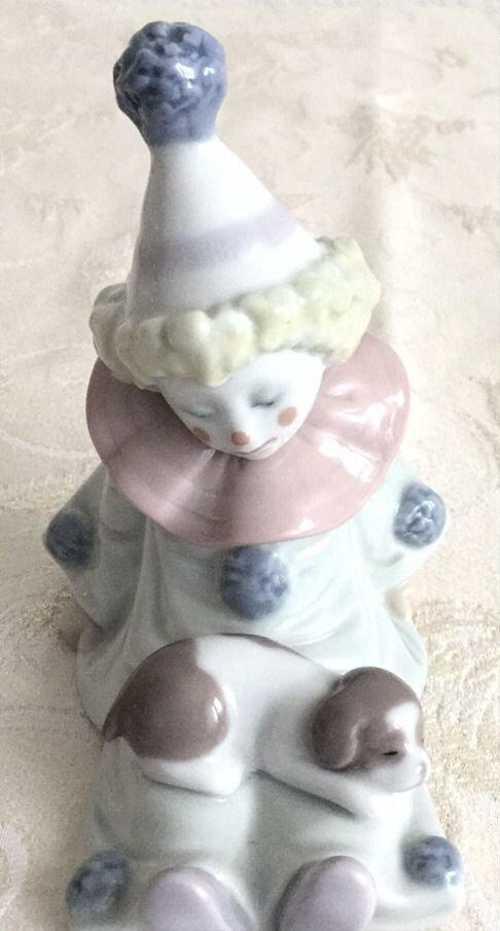 Статуэтка «Маленький клоун со щенком»,Lladro