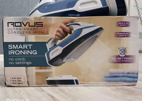 Утюг rovus ultra smart cordless iron