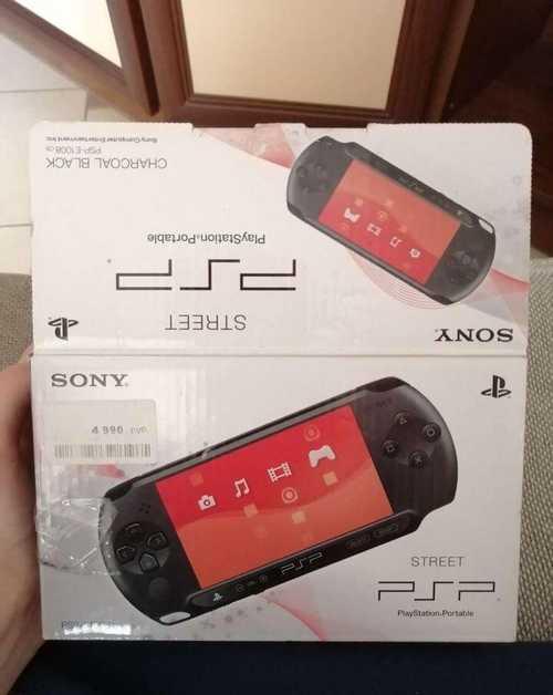 Sony PSP, игра и чехол