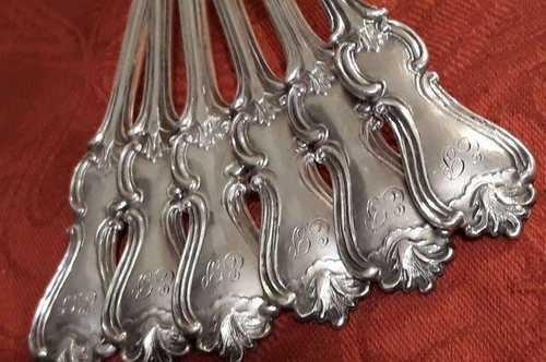 Ложки столовые, серебро 84 пр, 1857год