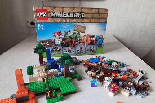 Lego minecraft 21116 8в1 (оригинал)