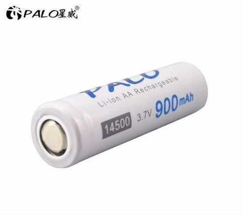 Аккумуляторная батарея palo 14500 (AA) 900mAh 3,7v