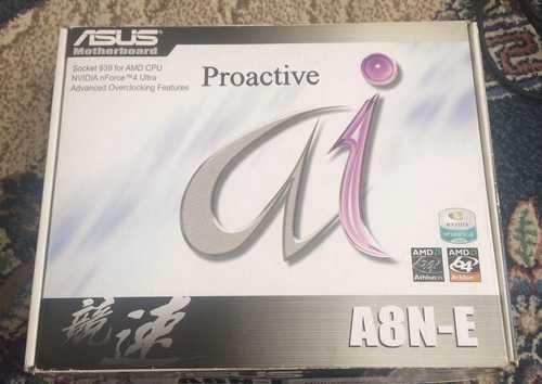 Мат.плата asus a8n-e