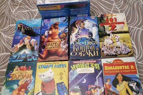 Видеокассеты мультфильмы disney