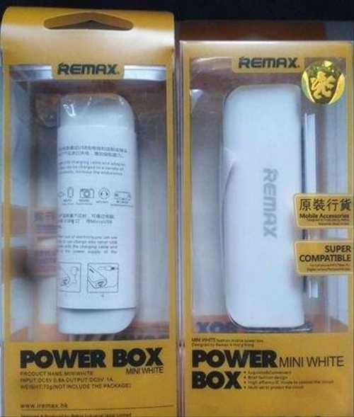 Внешние аккумуляторы Remax Mini Power Box 2600 mAh