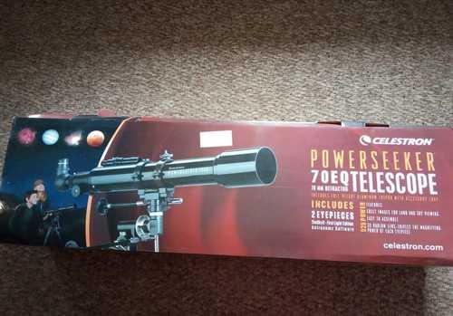 Продам телескоп Celestron PowerSeeker 70 EQ