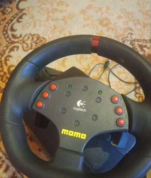 Руль logitech momo racing
