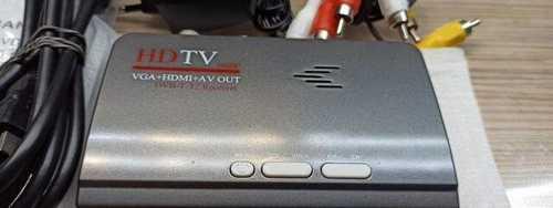 Тв приставка DVB-T2 с VGA выходом (новая)