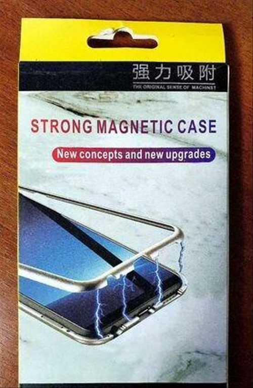 Чехол на iPhone xr алюминиевый на магнитах