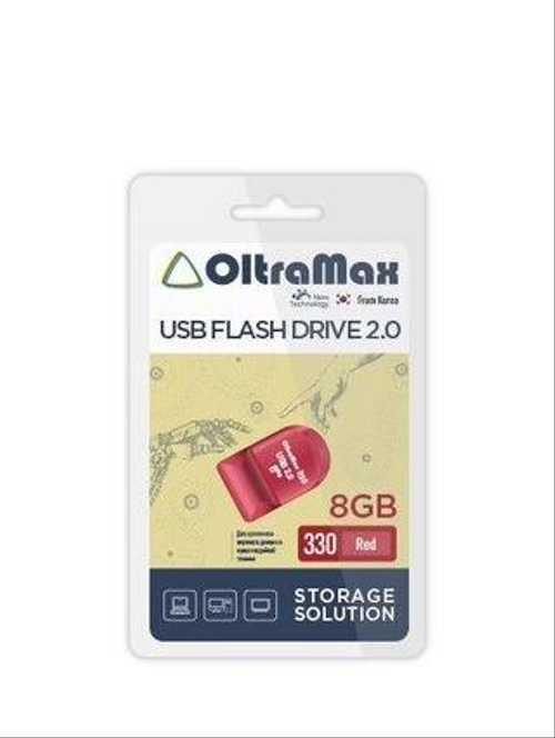 USB Flash 8GB Oltramax (330) красный