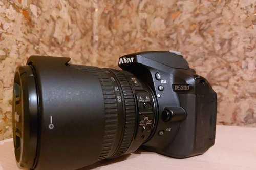 Nikon d5300 kit 18-105 (пробег 5036)