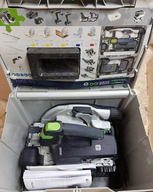 Festool HKC 55 Li EB-Basic, Аккумуляторная дискова