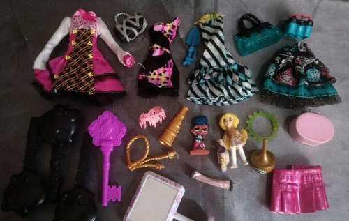 Кукольные аксессуары Монстр Хай Monster High