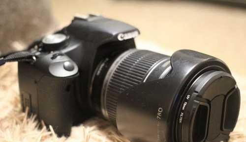 Зеркальный фотоаппарат Canon EOS 500D+Объектив