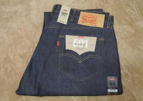 Новые джинсы Levi's 501 w38 l30