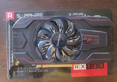 Видеокарта Radeon rx560 2gb