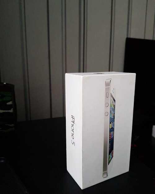 Коробка iPhone 5