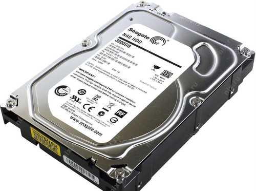 HDD жесткий диск Seagate ST3000VN000-1HJ166 3Tb