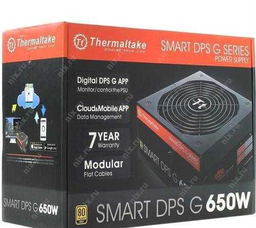 Блок питания thermaltake smart 650w