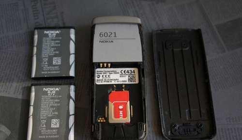 В резерве Nokia 6021 + 2 аккумул BL-5B + 2 зарядки