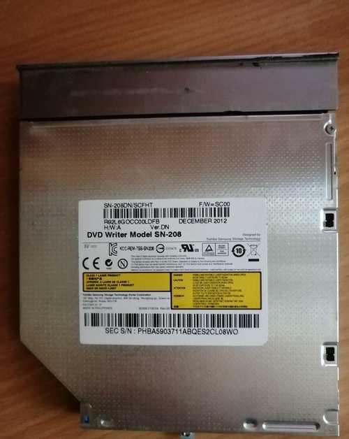 DVD привод c записью ноутбук Samsung NP355V5C