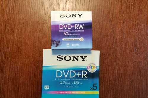 DVD+R DVD-RW sony