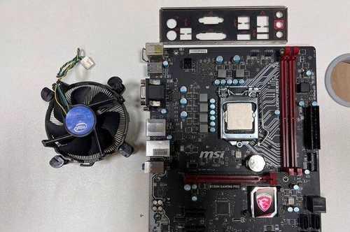 Комплект материнская плата процессор LGA 1151