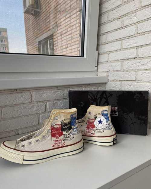 Кеды высокие Converse Warhol