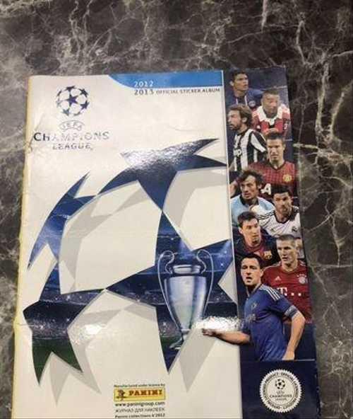 Журнал Panini uefa Champions League 2012-13