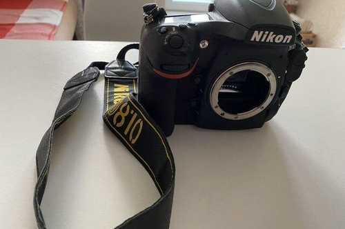 Зеркальный фотоаппарат Nikon d810