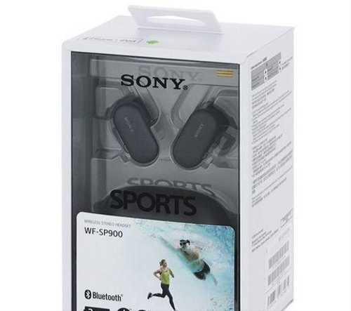 Спортивные наушники Bluetooth Sony WF-SP900 Black