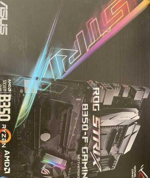 Связка ryzen 5 3600 + strix b350-f + 16gb ddr4