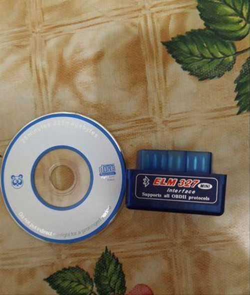 Адаптет Мини ELM327 V1.5 PIC18F25K80 чип OBD2 диаг